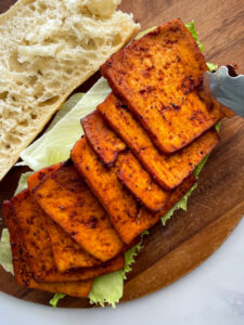 Vegan Smoky Tofu Ham - The Happy Lentils